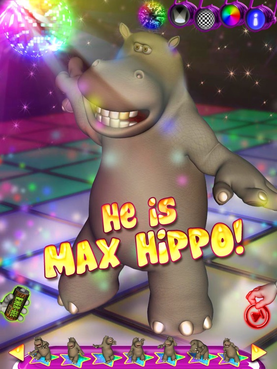 Gloria The Hippo Dancing