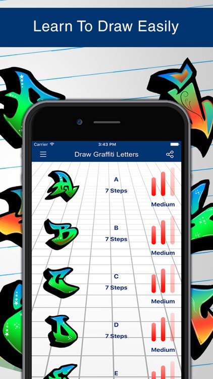 how to draw graffiti apkpure